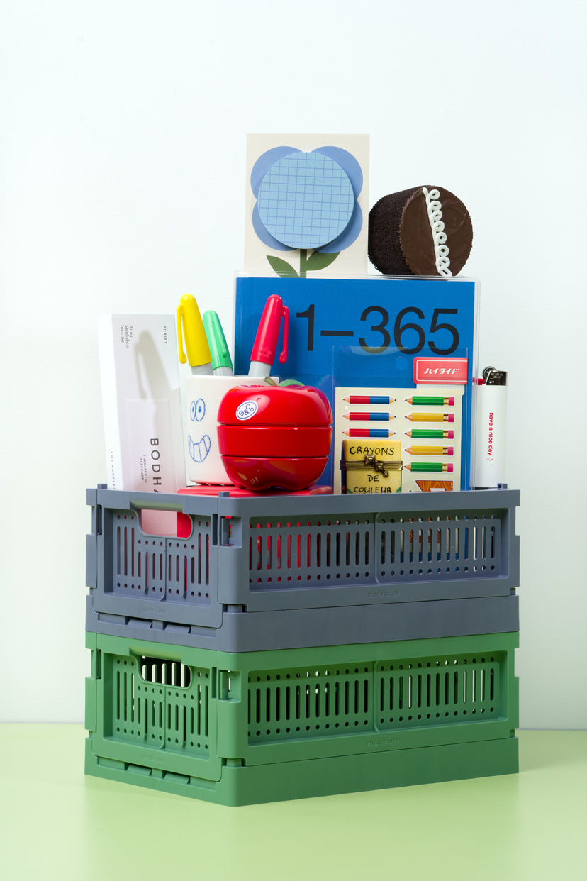 Recycled Mini Color Crate