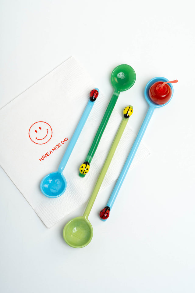 Ladybug Spoons