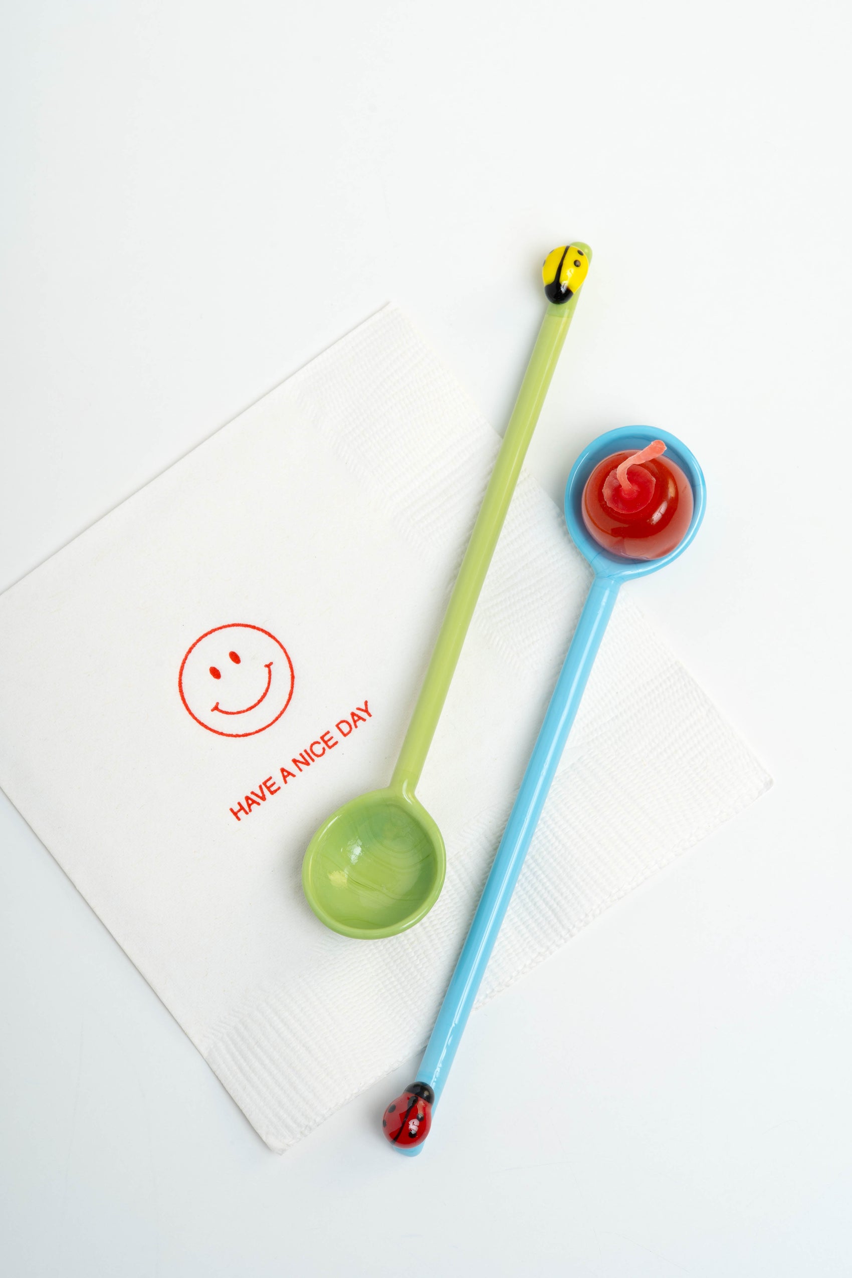 Ladybug Spoons