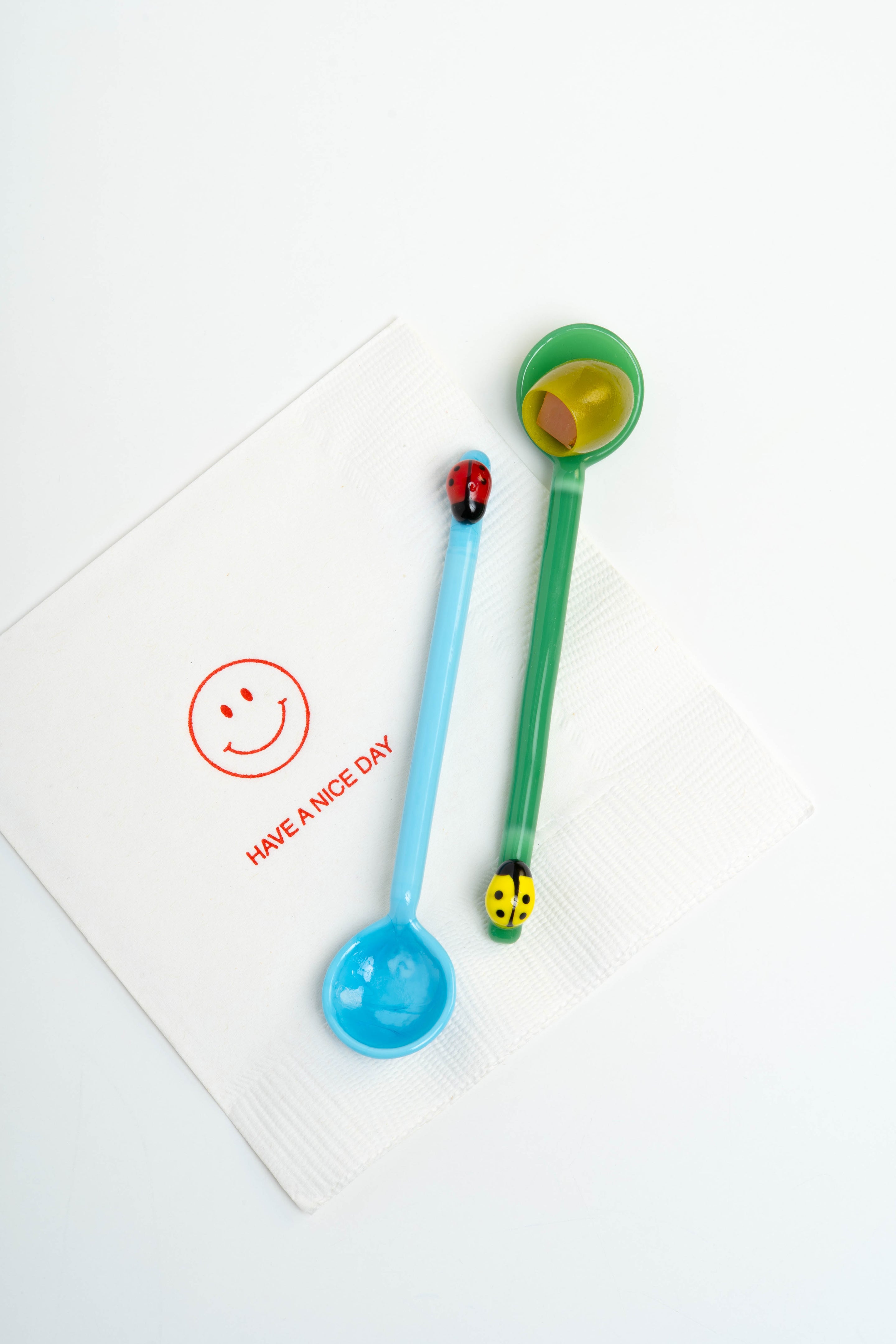 Ladybug Spoons