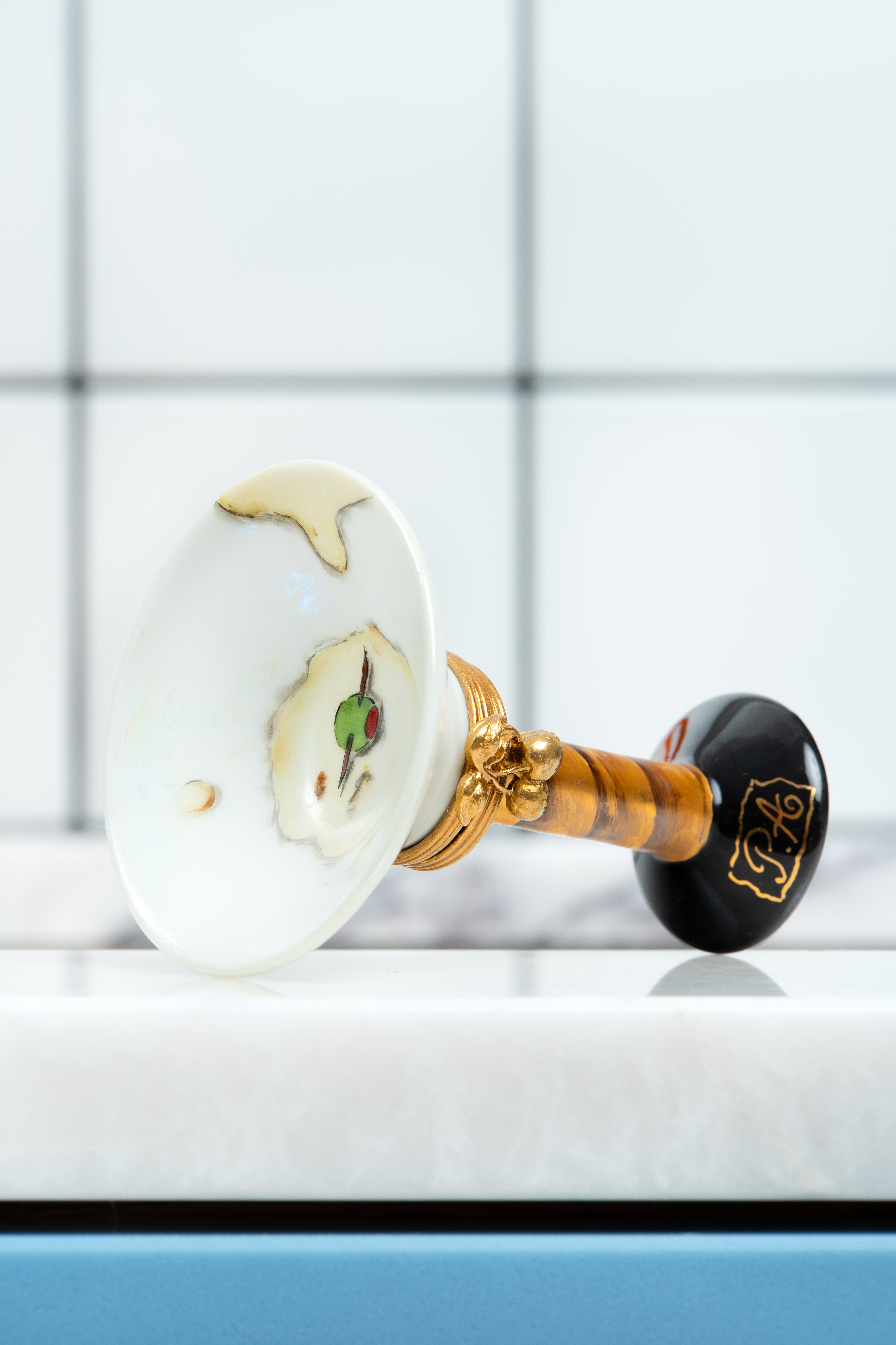 Martini Glass Limoges Box