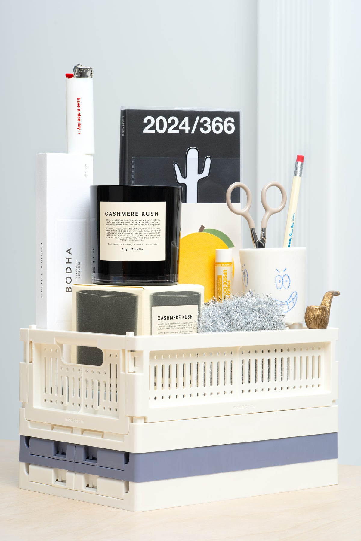 Recycled Mini Color Crate