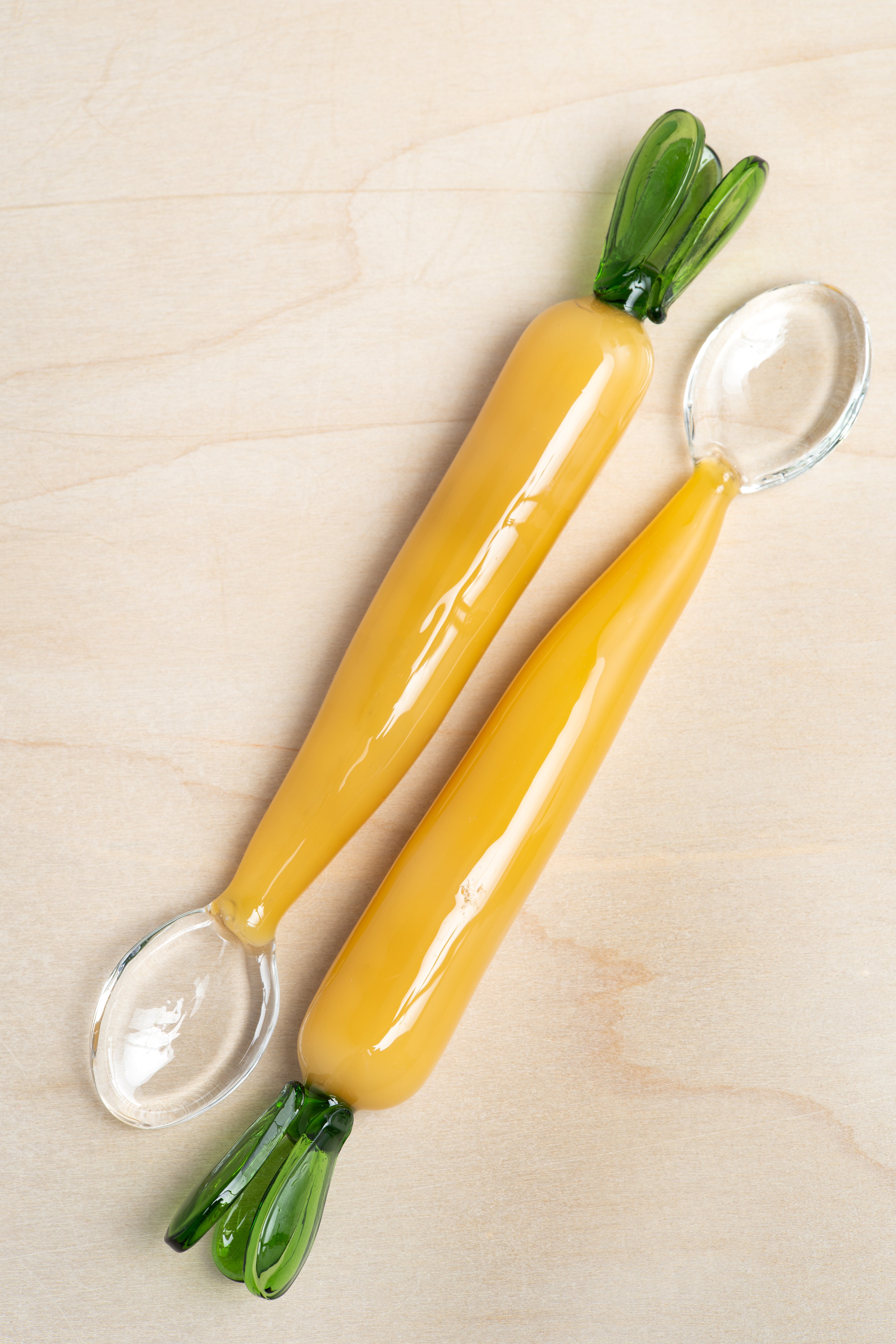 Vegetable Spoons | Ichendorf Milano | Borosilicate Glass | Set of Two