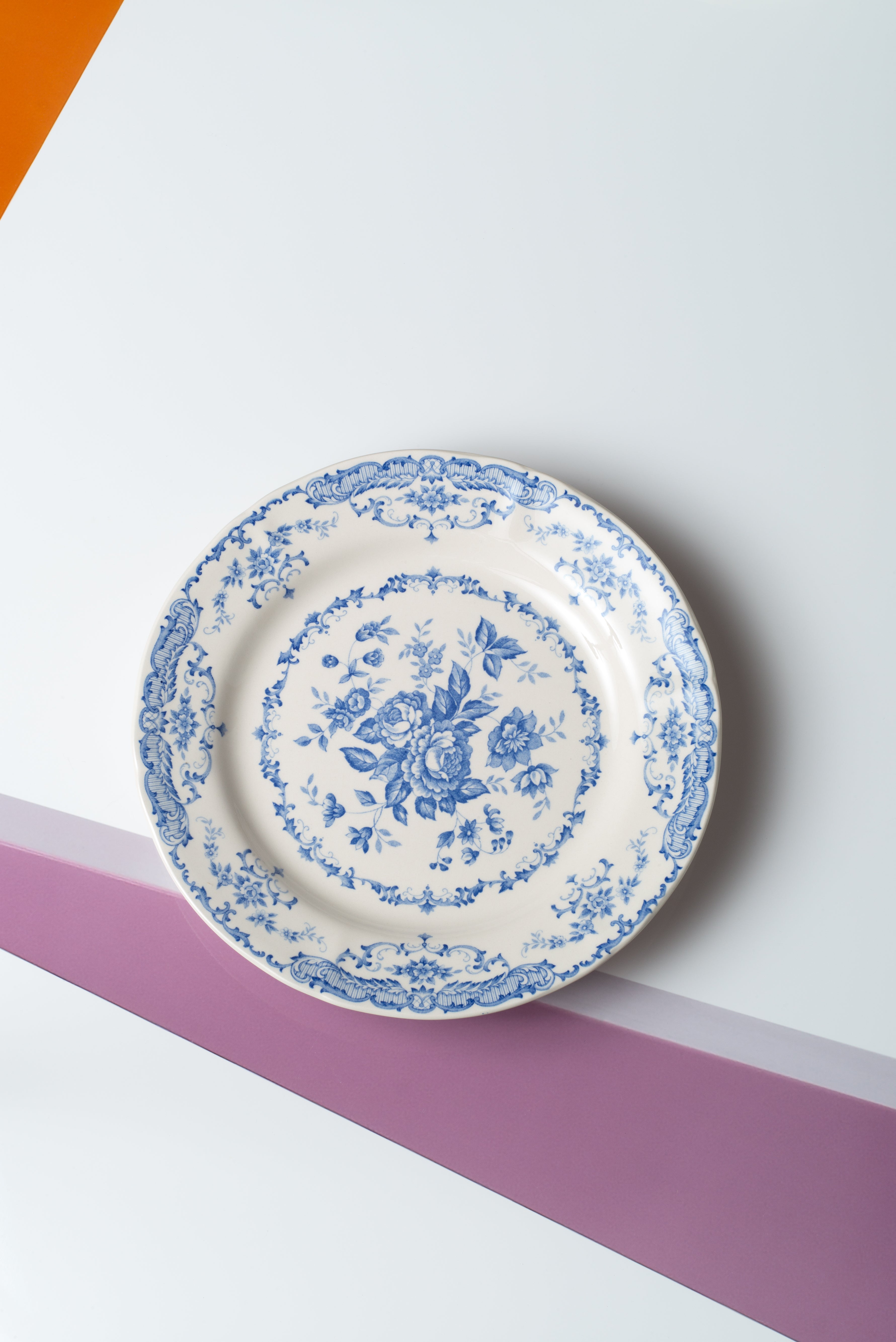 Blue Dinner Plate