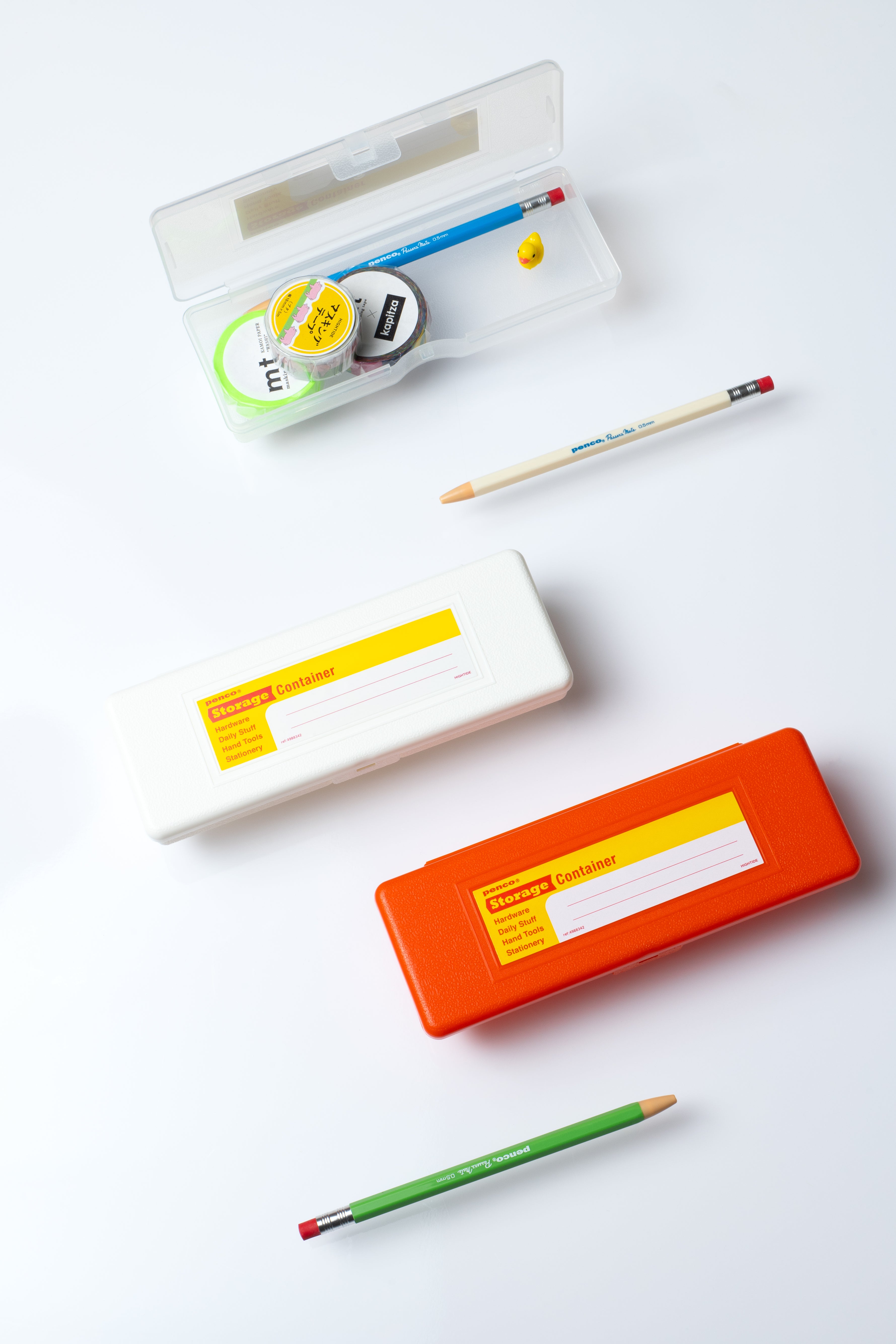 plastic pen boxes